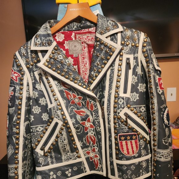 Double D Ranch | Jackets & Coats | Ddr Liberty And Justice Leather ...